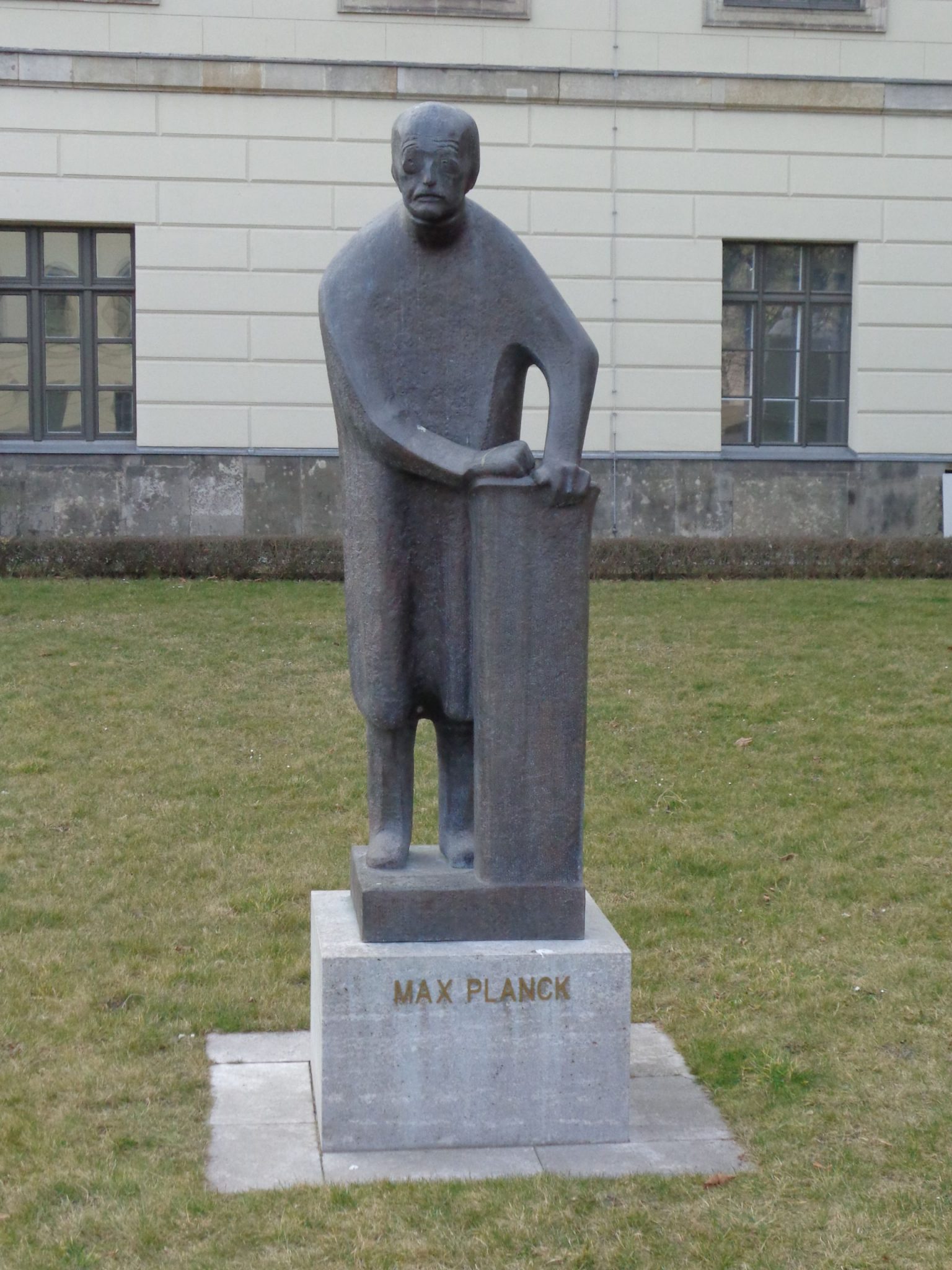 Max Planck – Bildhauerei in Berlin